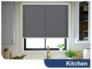 Keego Classic No Drill Honeycomb Cellular Shades Cordless
