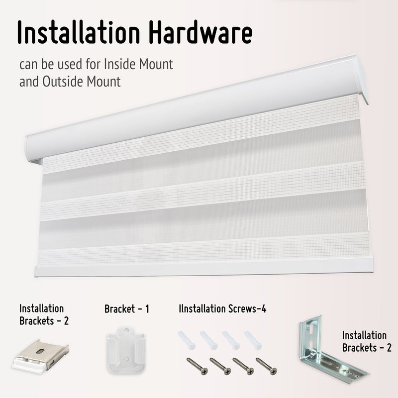 Motorized Zebra Shades | Smart Control with WiFi Sensor | Keego Blinds