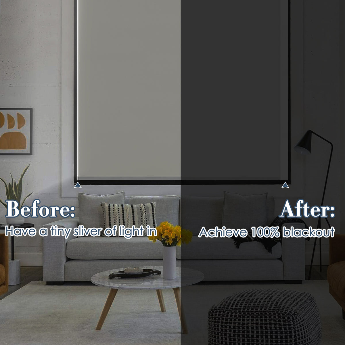 Keego PVC Light Blocking Strips – Block Light Gaps with Ease