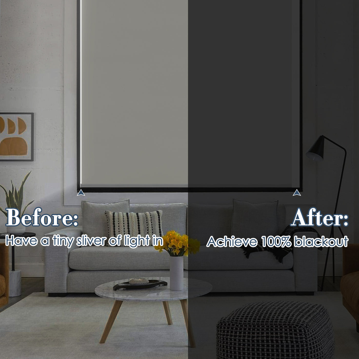 Keego PVC Light Blocking Strips – Block Light Gaps with Ease