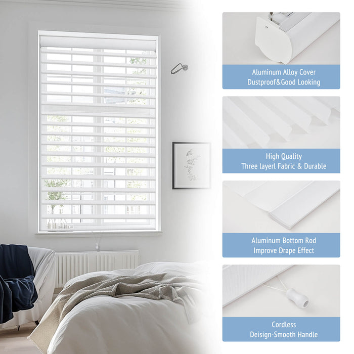 3'' Shangri-La Sheer Shades – Elegant Design | Keego Blinds