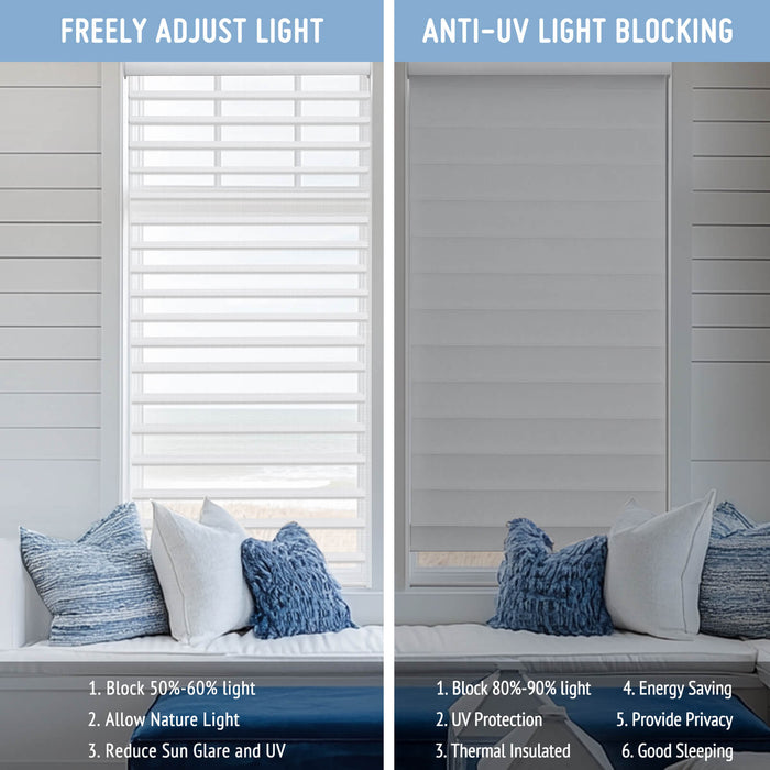 3'' Shangri-La Sheer Shades – Elegant Design | Keego Blinds