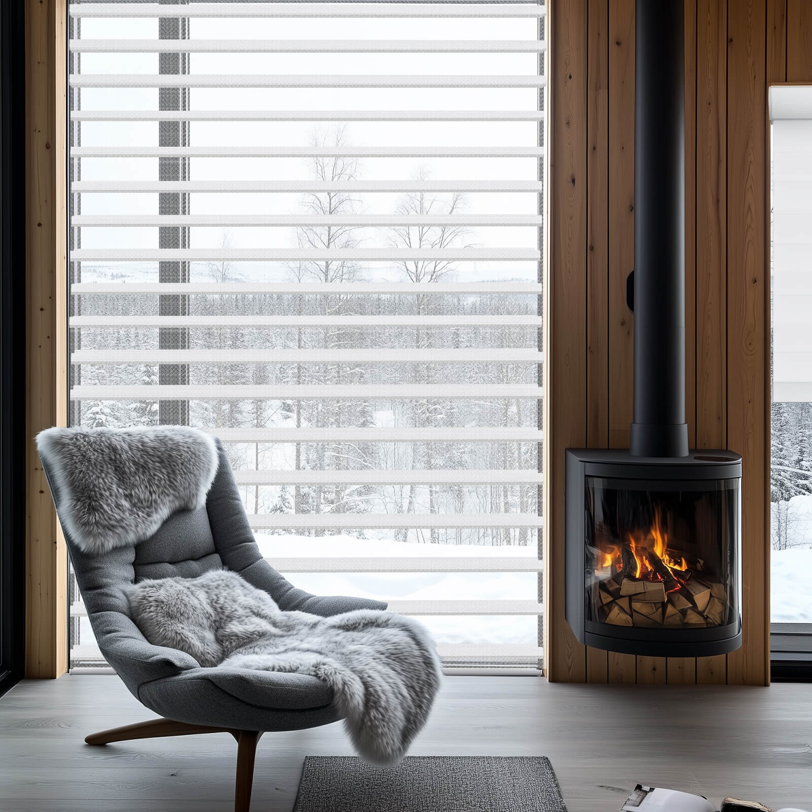 3'' Shangri-La Sheer Shades – Elegant Design | Keego Blinds