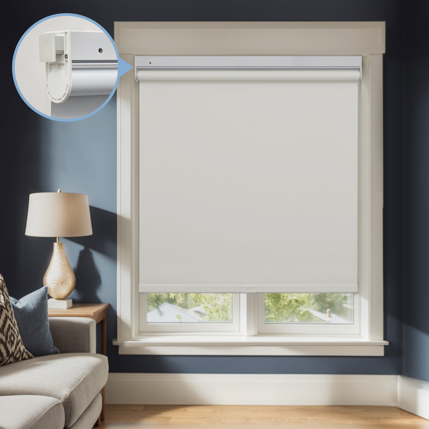 Effortless No Drill Roller Shades | Keego Blinds
