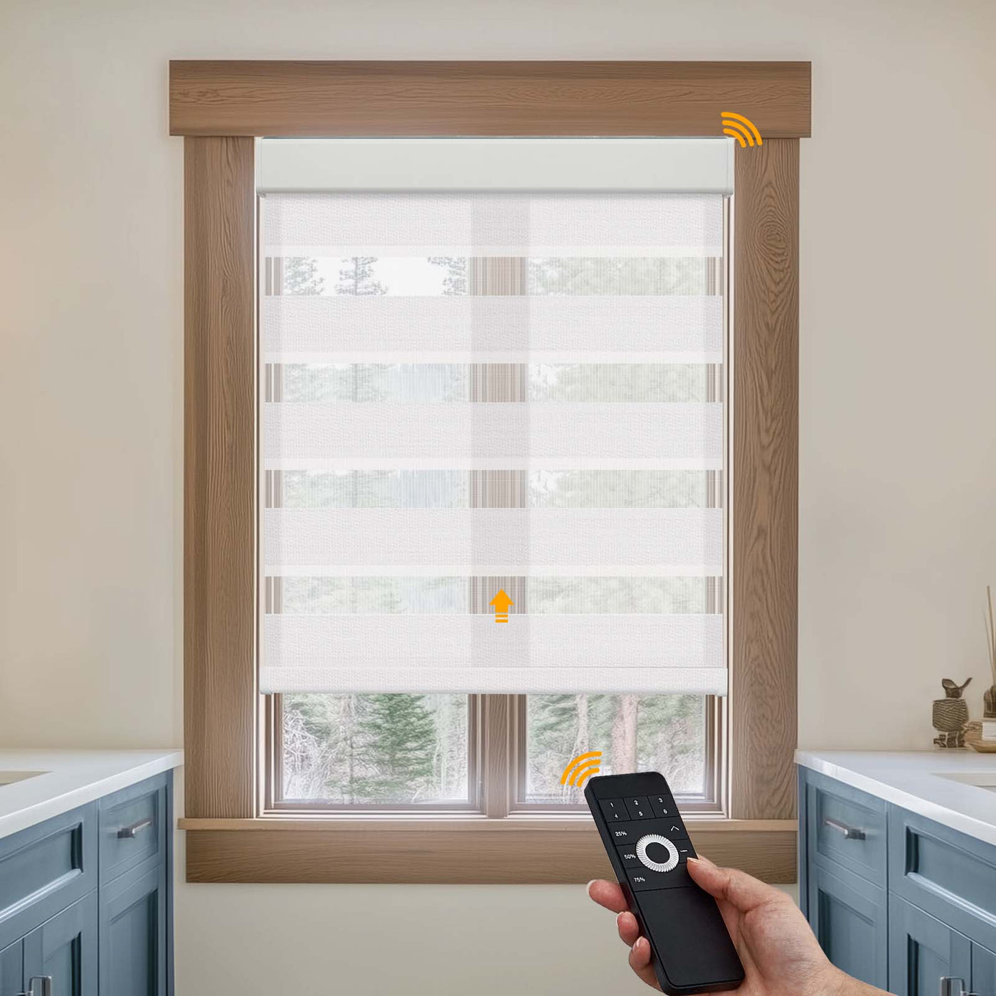 Elegant Zebra Shades for Windows - Stylish Zebra Blinds