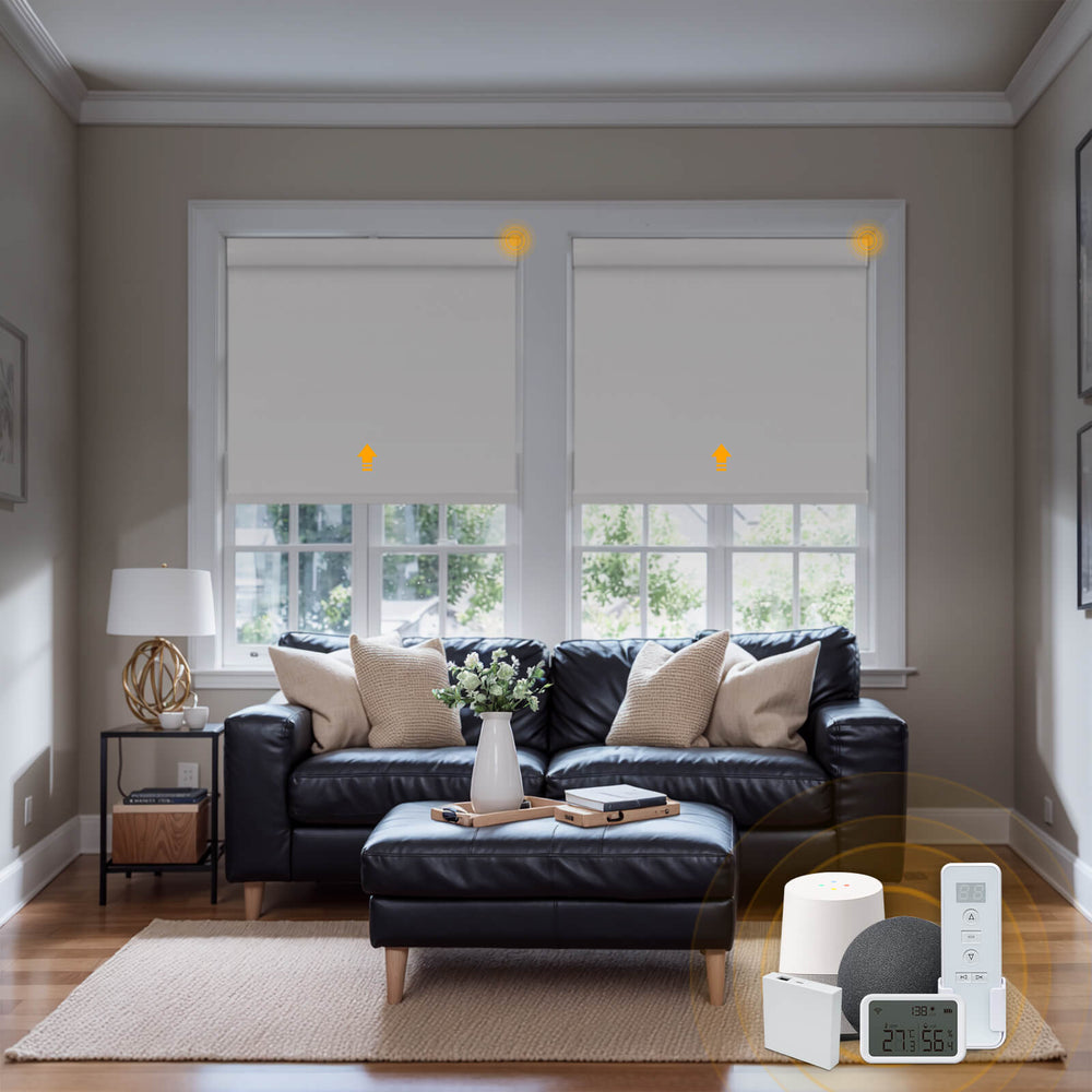 Smart Motorized Roller Shades | Keego Blinds